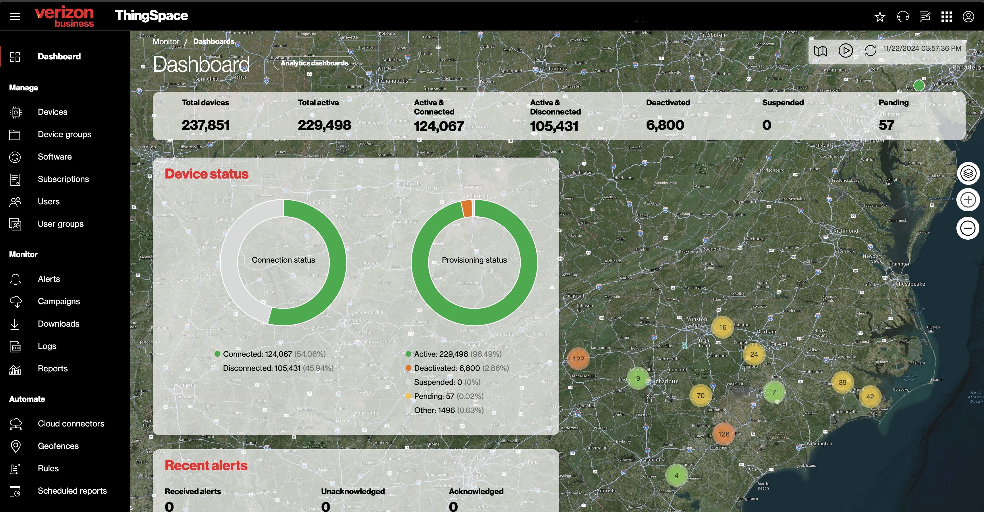 Coarse Location | ThingSpace